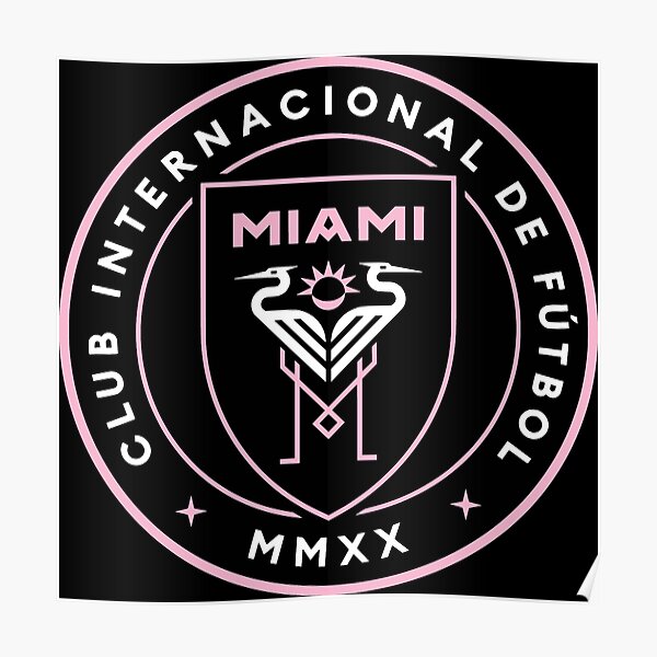 "INTER MIAMI-LOGO" Poster for Sale by RoyPow55 | Redbubble
