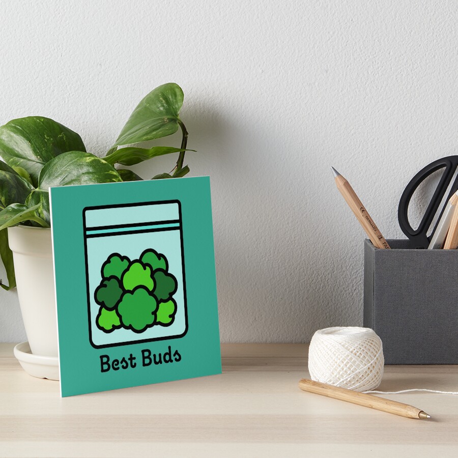 "Best Buds Funny Weed Nuggets 420/Weed/Cannabis/Pot/Marijuana Design ...