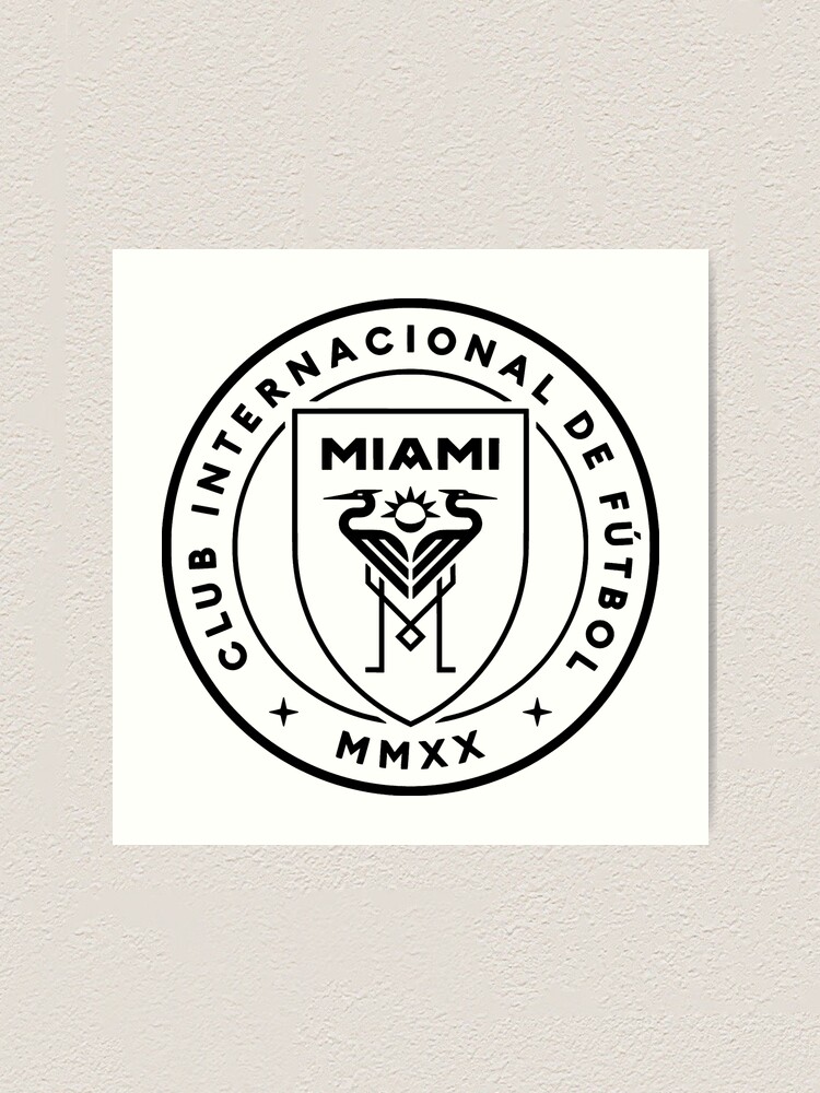 "INTER MIAMI-LOGO" Art Print for Sale by WadeHintz55 | Redbubble