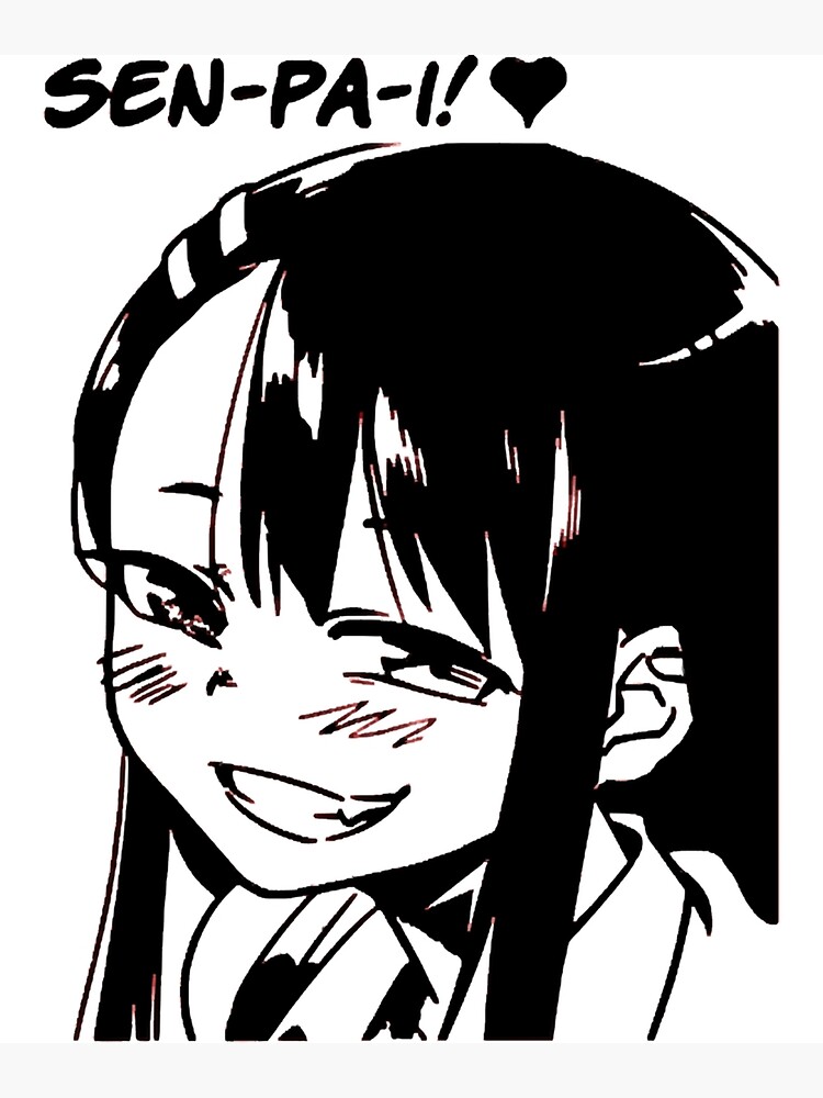 "Ijiranaide Nagatoro-san Senpai Classic ." Poster for Sale by ...