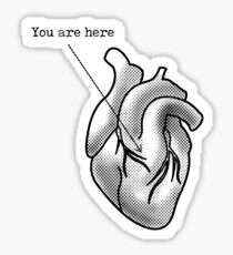 You Are Here: Stickers | Redbubble