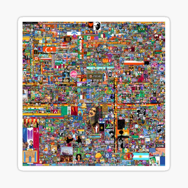 "rplace 2022 Ultra HD Reddit Place Official Final (13.5K resolution) ⭐⭐ ...