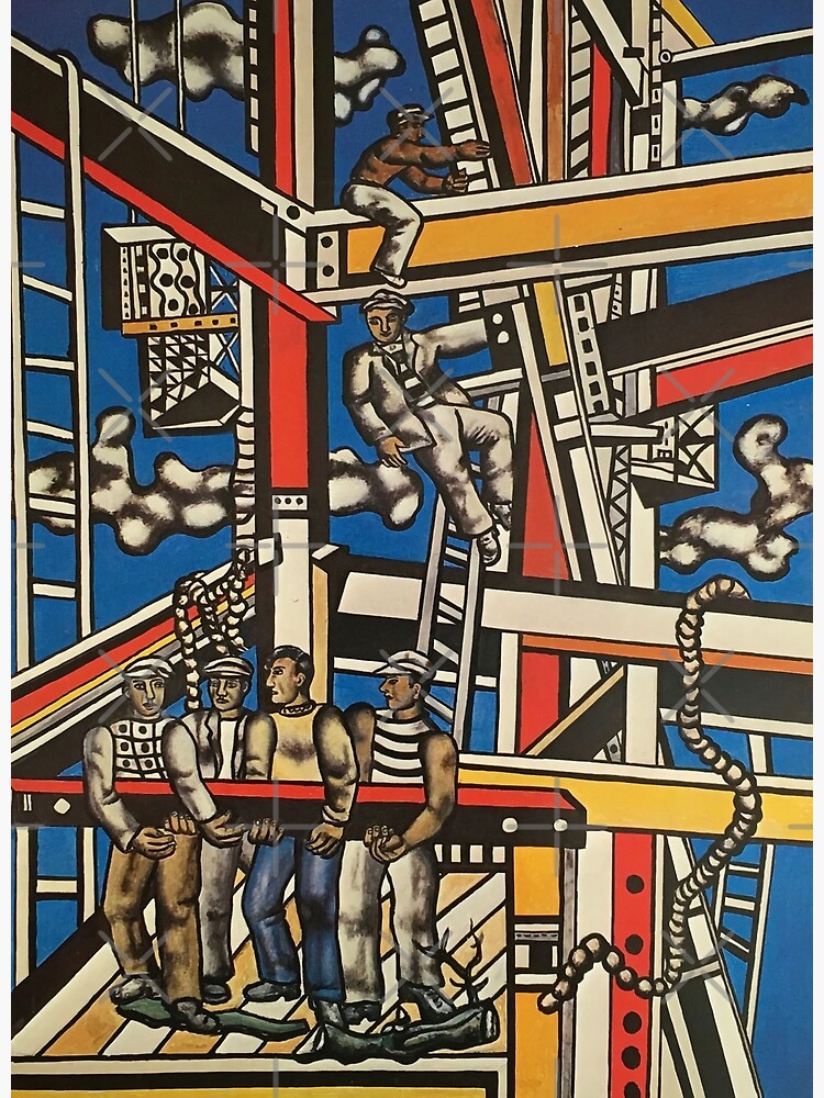 "Fernand Leger The Constructors Cubism" Poster by claudiapfeifeUp ...