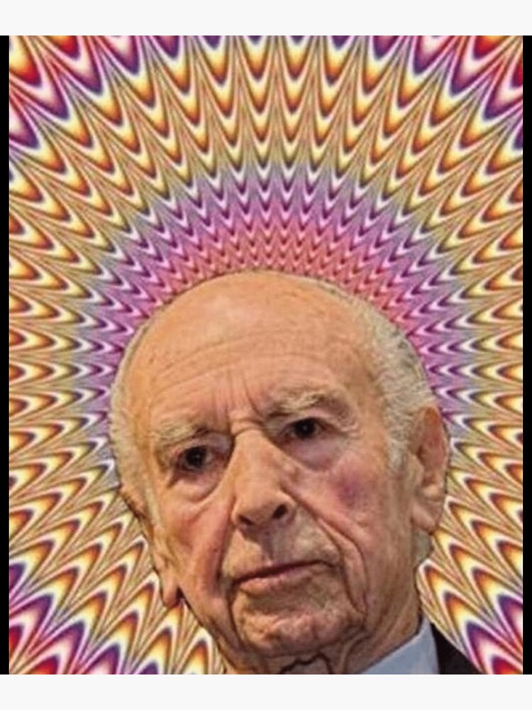 "Albert Hofmann - LSD Graphic ." Poster for Sale by oreefxtrinks ...