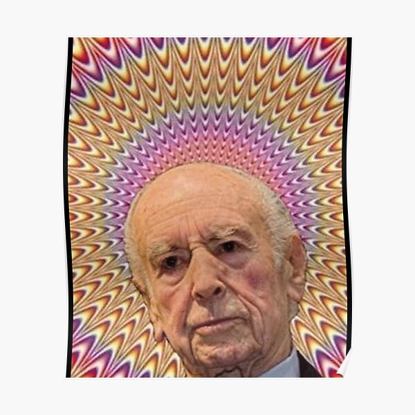 "Albert Hofmann - LSD Graphic ." Poster for Sale by oreefxtrinks ...