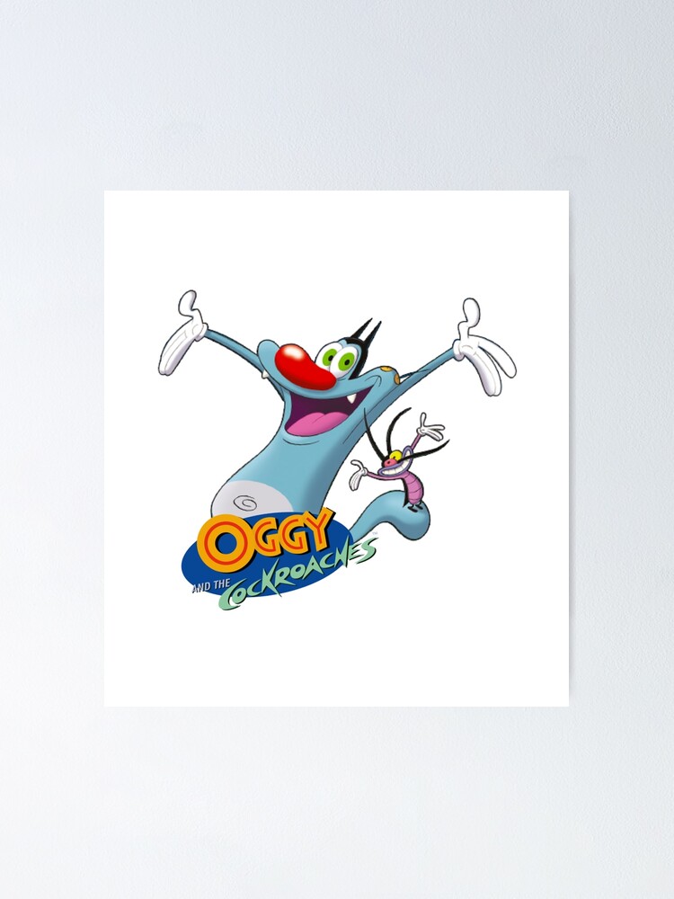 "oggy and cockroaches" Poster for Sale by zanoba-store | Redbubble
