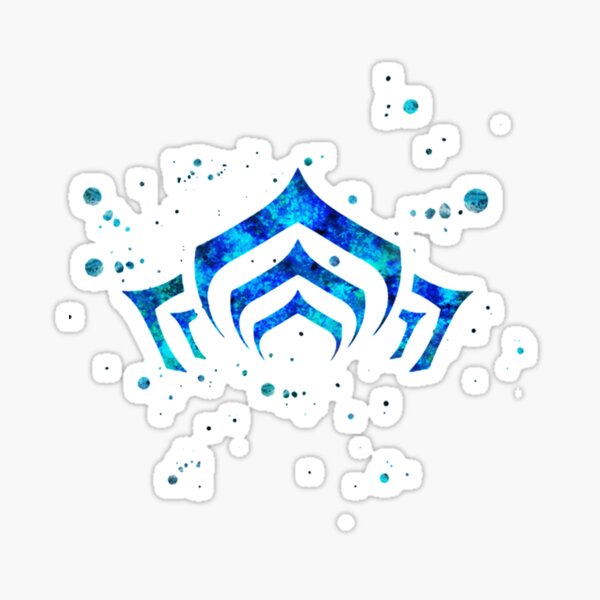 "Warframe Logo Watercolor Classic T-Shirt" Sticker for Sale by ...