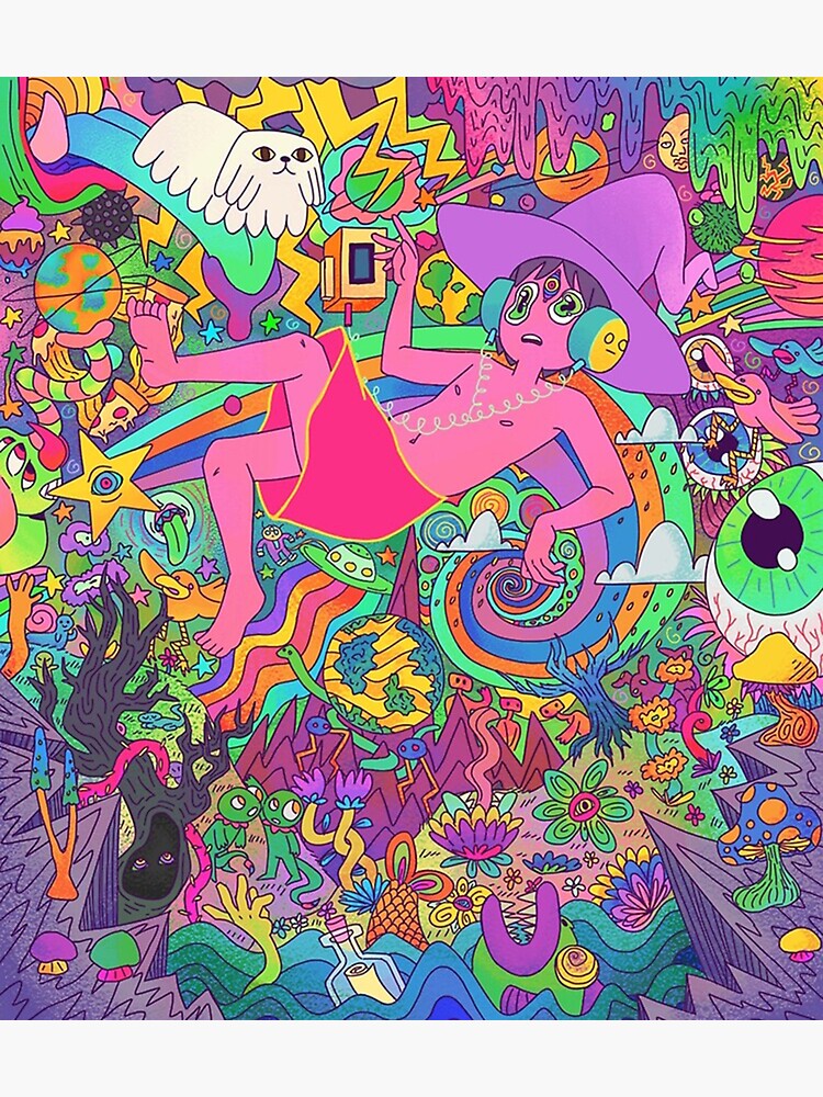 "The Midnight Gospel Trippy" Sticker by christinafost | Redbubble