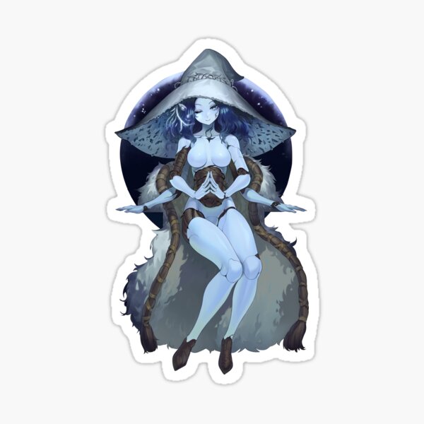 "Ranni the witch sexy moon" Sticker by EmilyFun | Redbubble