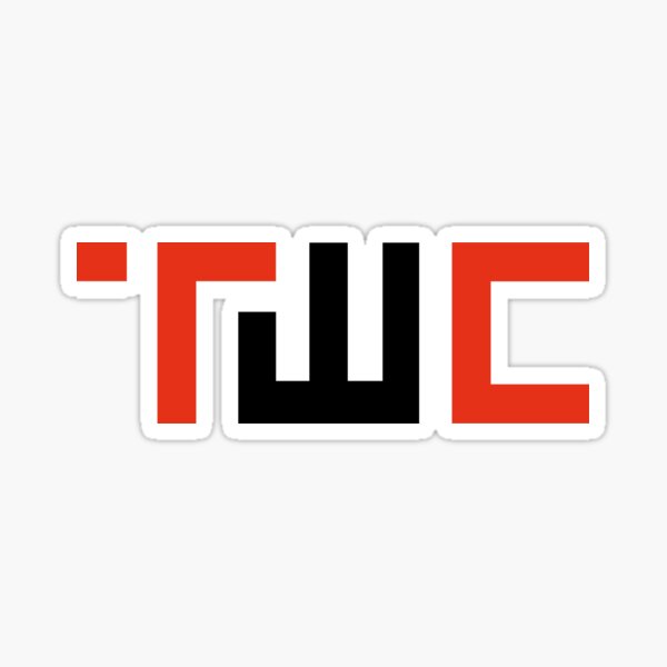 "Tech Workers Coalition Logo - White" Sticker by twc-ita | Redbubble