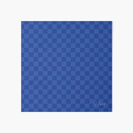"Checkerboard Pattern ~ Sonic Blue Palette " Art Board Print for Sale ...
