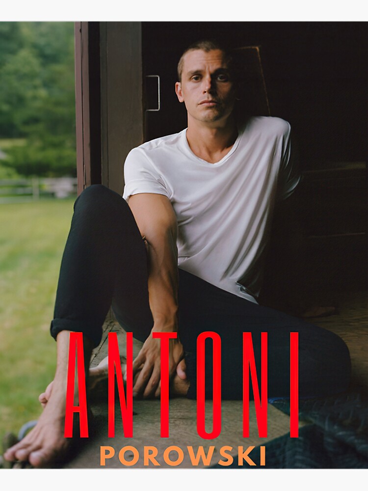 "Antoni Porowski " Sticker by QLShop | Redbubble