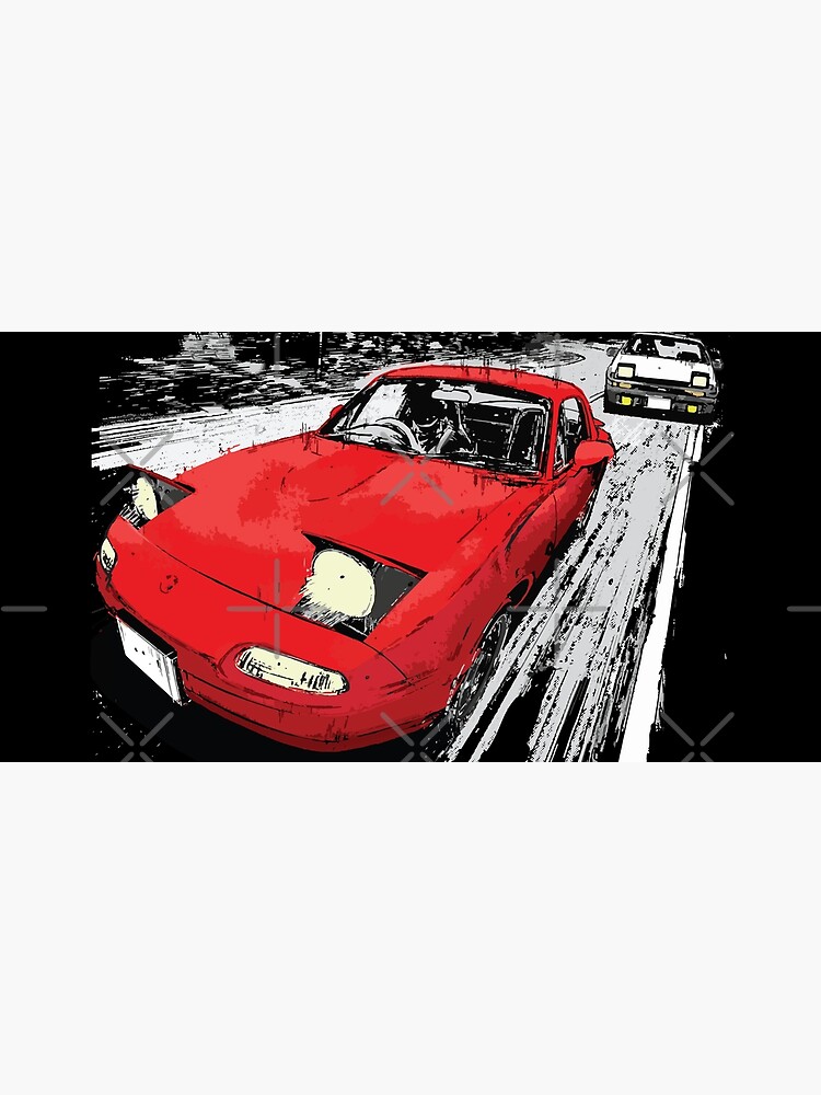 "Initial D - Mountain Drift Racing Tandem Takumi Fujiwara AE86 vs Toru ...