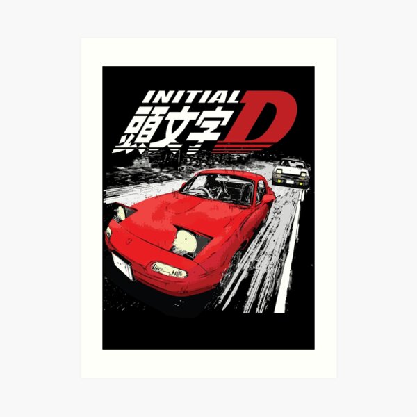"Initial D – Mountain Drift Racing Tandem Takumi Fujiwara AE86 gegen ...