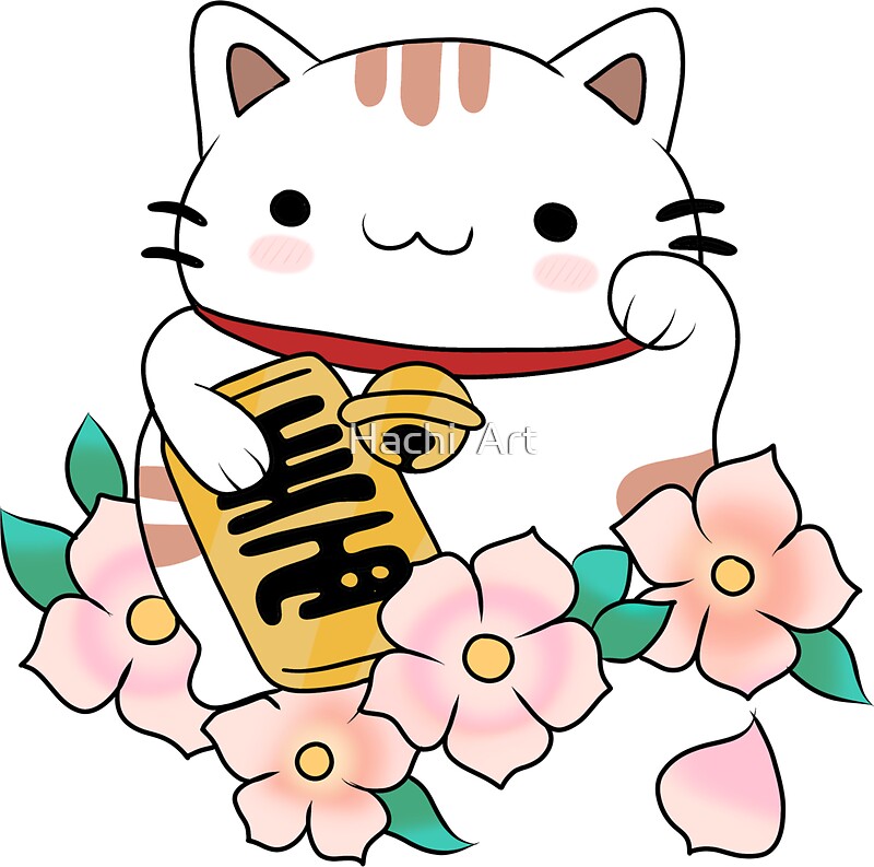 Anime Cat: Stickers | Redbubble