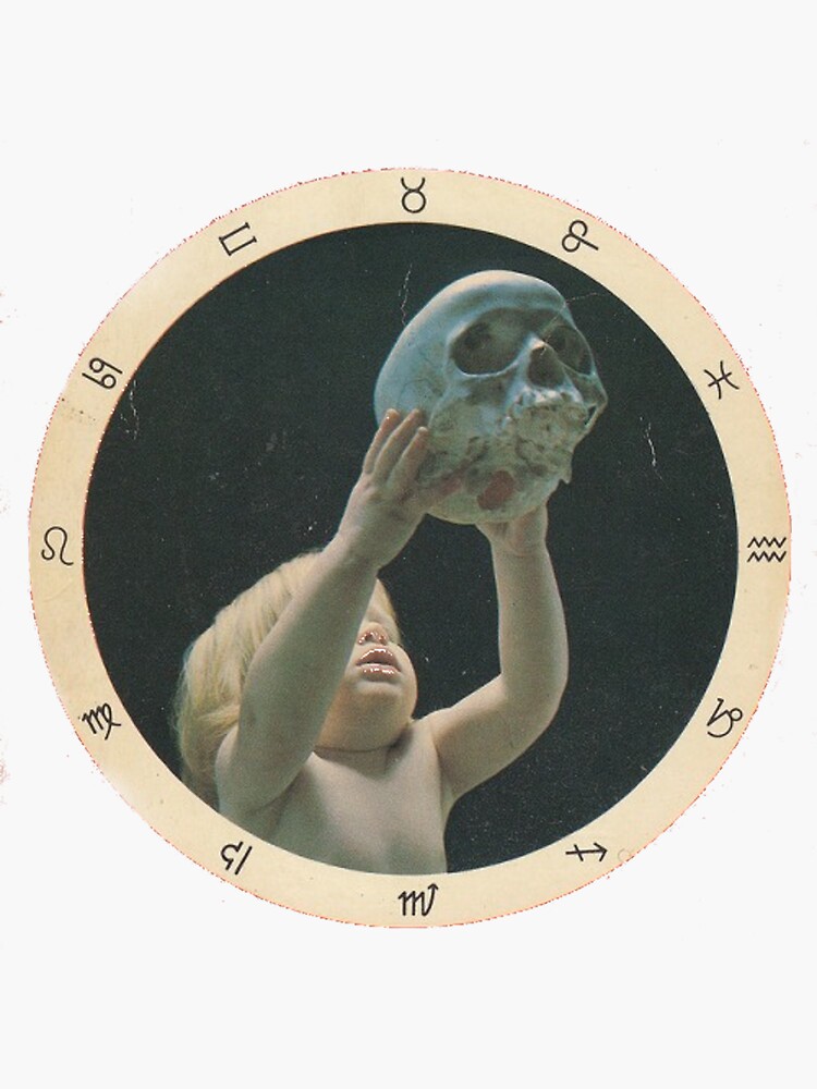 "ALEISTER CROWLEY MOONCHILD BOOK COVER " Sticker by Frejjuya | Redbubble