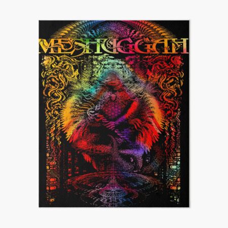 "Meshuggah" Art Board Print by Jingda | Redbubble