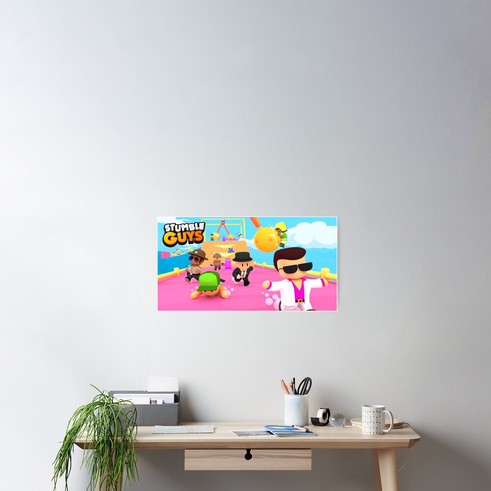 "Stumble Guys" Poster for Sale by AdiLSaheB24 | Redbubble