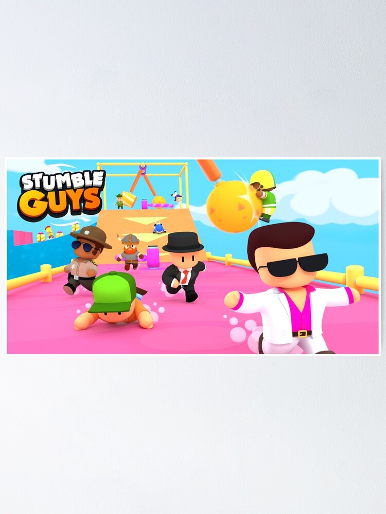 "Stumble Guys" Poster for Sale by AdiLSaheB24 | Redbubble