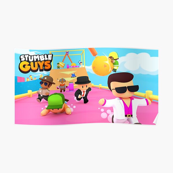 "Stumble Guys" Poster for Sale by AdiLSaheB24 | Redbubble