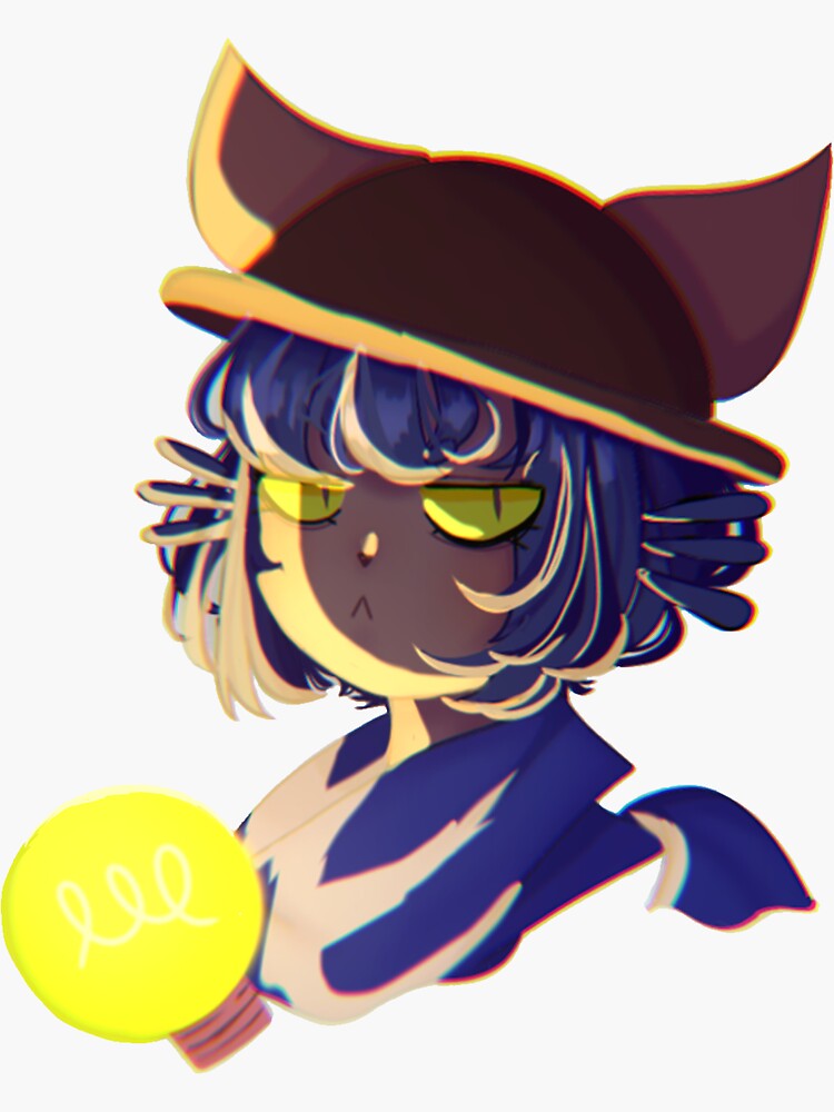 "Niko OneShot " Sticker by KumokaLIVE | Redbubble