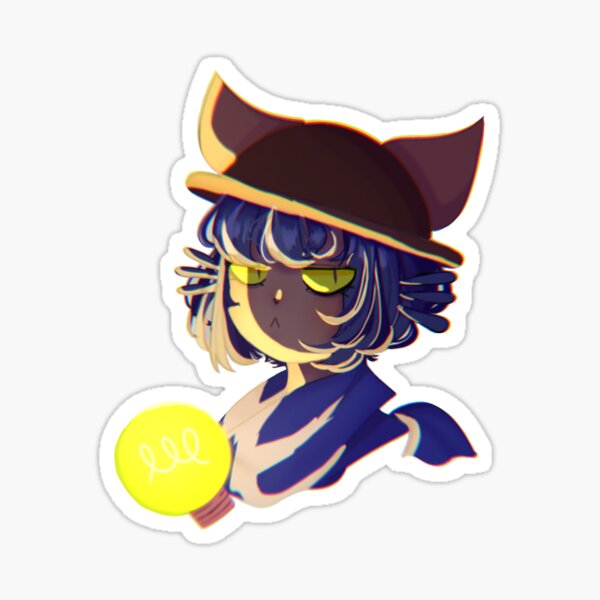 "Niko OneShot " Sticker by KumokaLIVE | Redbubble