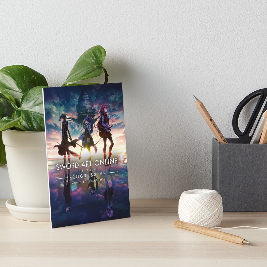 "Sword Art Online Progressive poster" Art Board Print by cronerobert4 ...