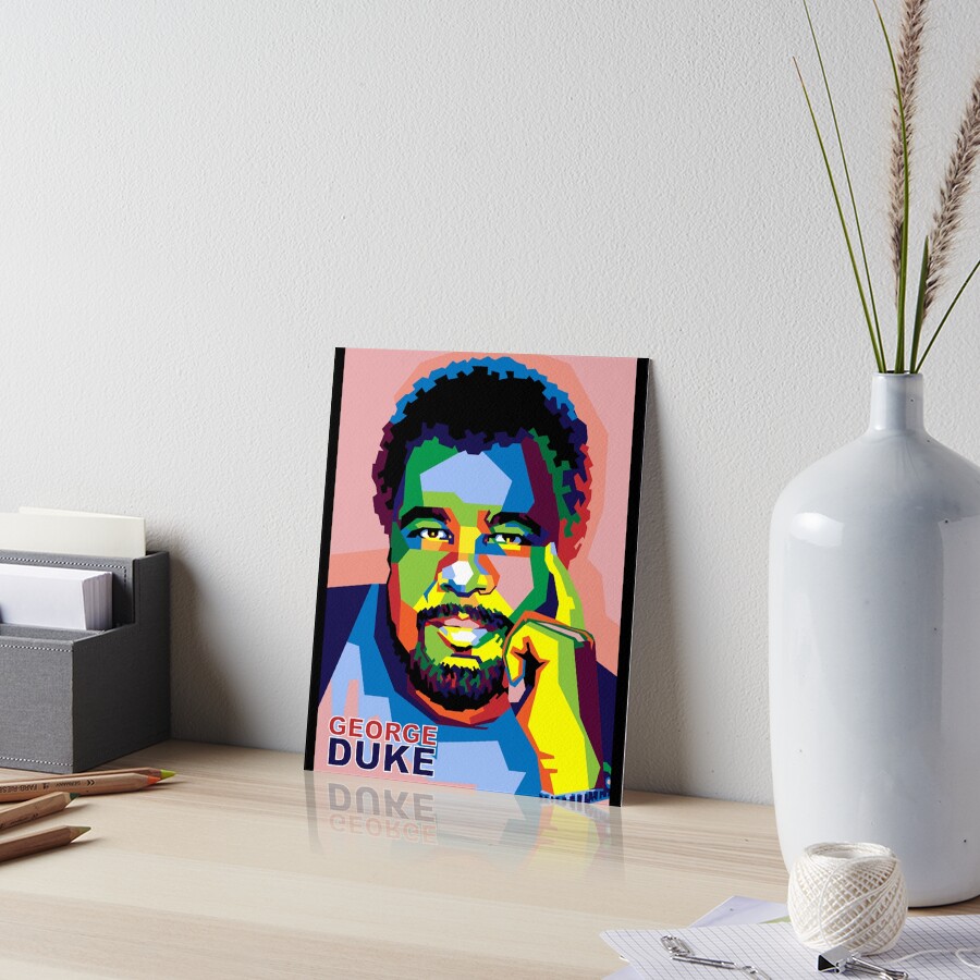 "George Duke on WPAP Premium Scoop ." Art Board Print by bubenmlwense ...