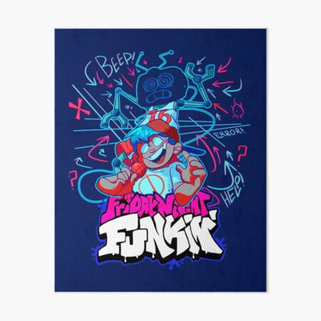 "Friday Night Funkin Fat Boyfriend " Art Board Print by Johnparker-AU ...