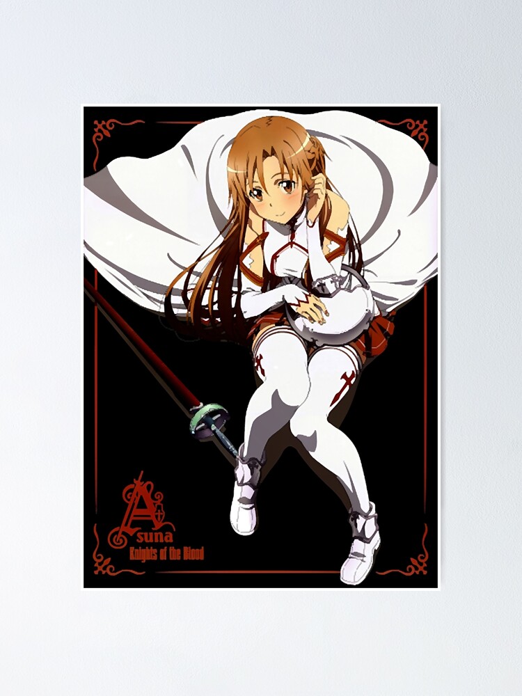 "asuna yuuki " Poster for Sale by VirginiaOc5559 | Redbubble