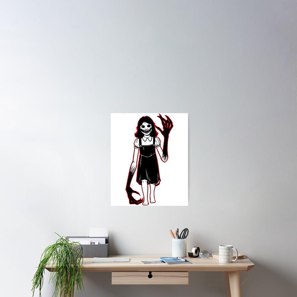 "Dark Deception Agatha Fanart " Poster for Sale by NoFuture21 | Redbubble