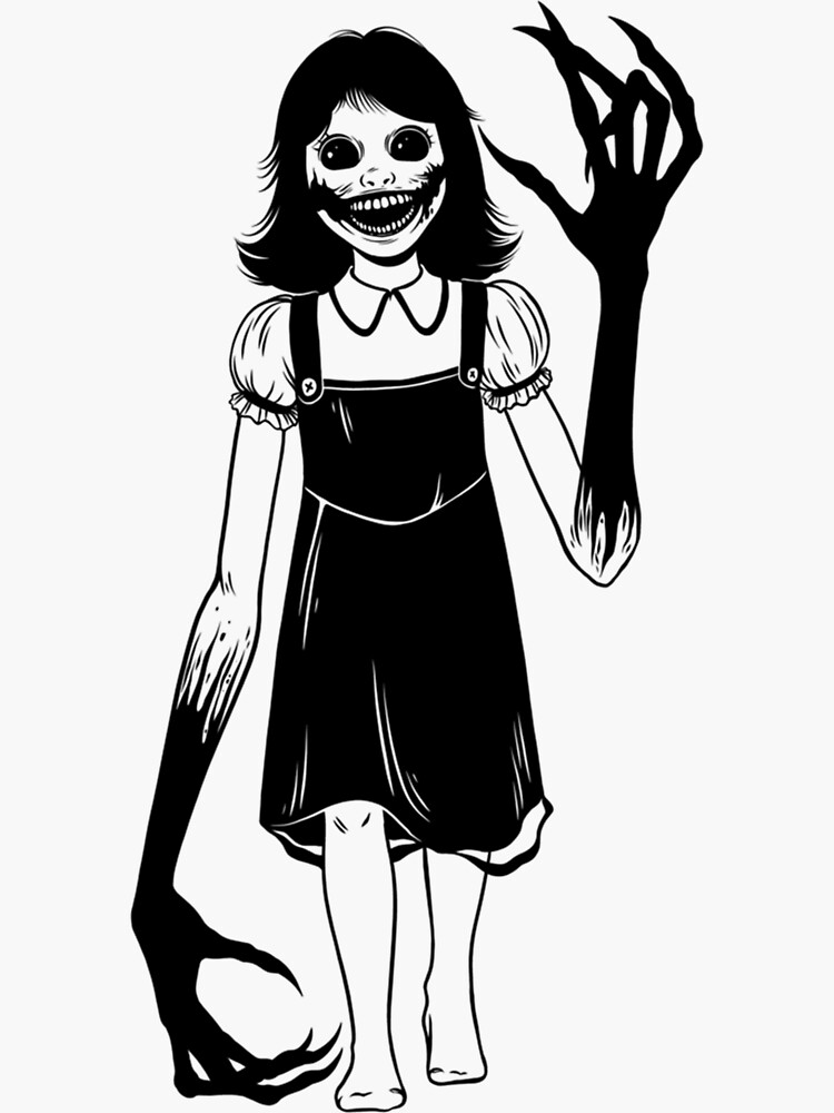 "Dark Deception Agatha Fanart " Sticker for Sale by NoFuture21 | Redbubble