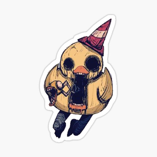 "Dark deception dread ducky " Sticker by NoFuture21 | Redbubble