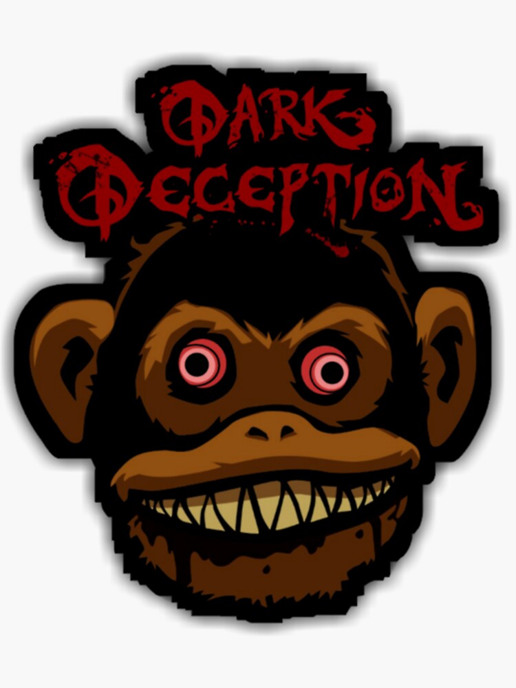 "DARK DECEPTION MURDER MONKEY " Sticker by NoFuture21 | Redbubble