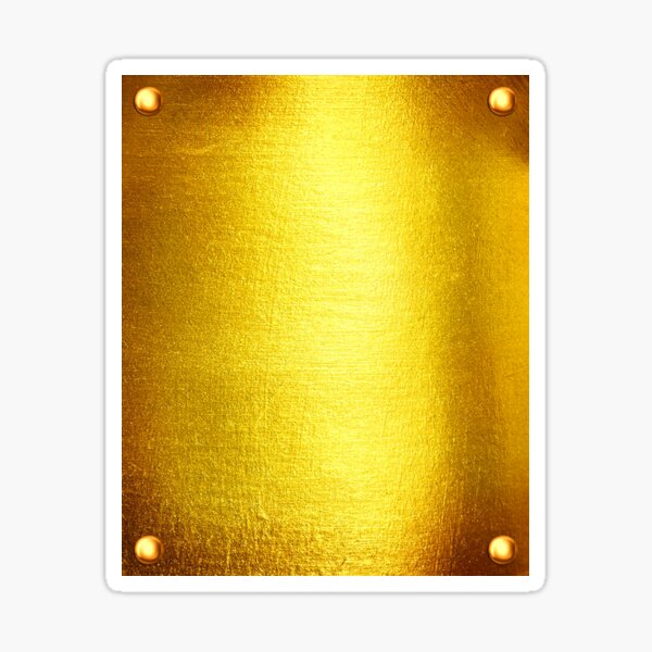 "" Global: 2022/present - 24k luxury sheet gold ..." Sticker for Sale ...