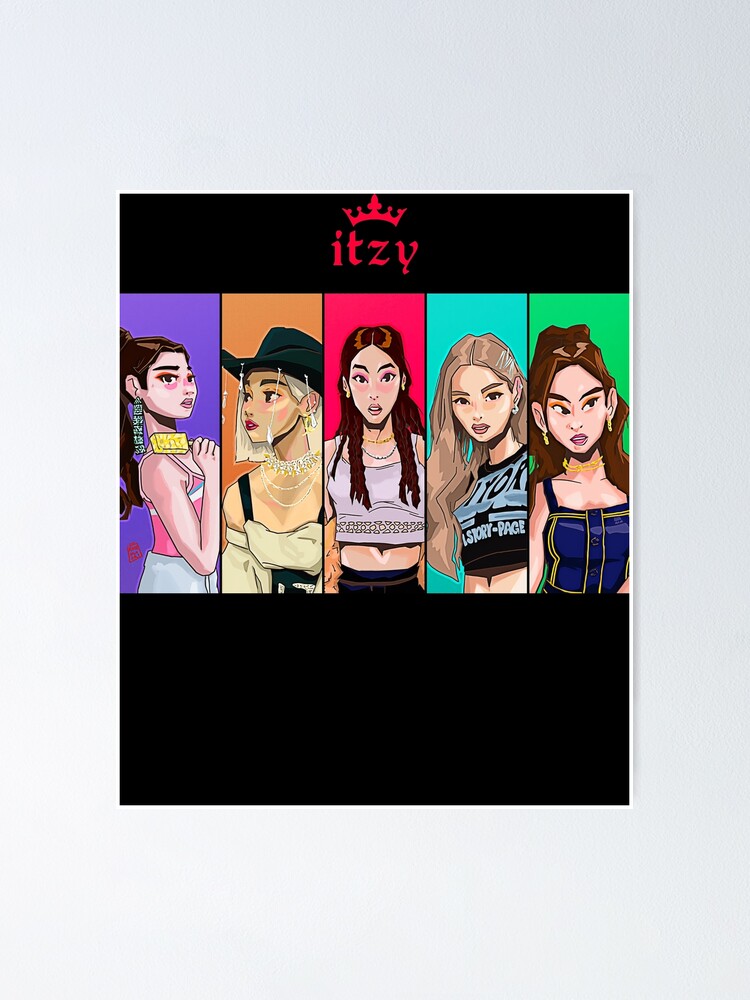 "Itzy Itzy cute girl" Poster for Sale by iaactabased | Redbubble