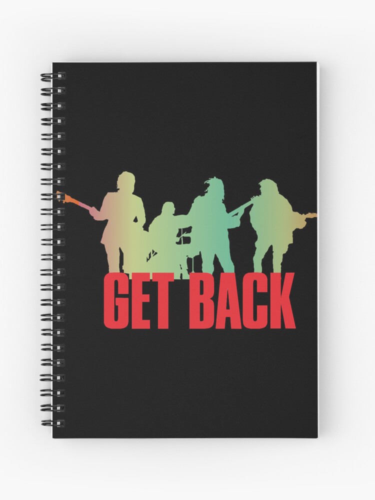 "Get Back - Series Logo - Colored" Spiral Notebook for Sale by ...
