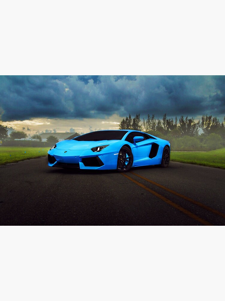 "Lamborgini aventador" Sticker by carphotodesigns | Redbubble