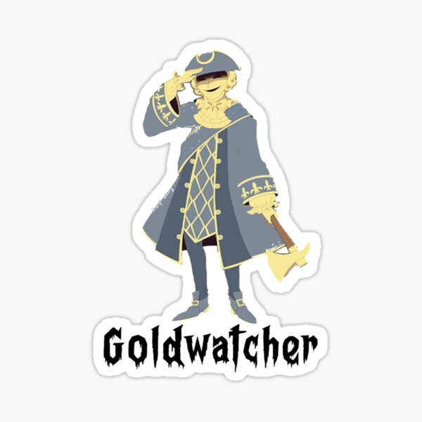 "Dark deception goldwatcher " Sticker by ElvenSupply | Redbubble