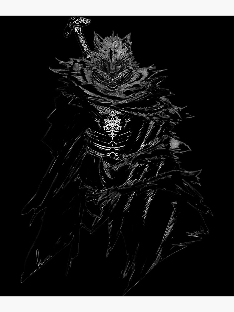 "Elden Ring Blaidd " Poster by larkinarde | Redbubble