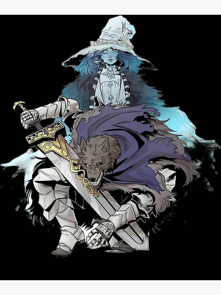 "Elden Ring Blaidd " Poster for Sale by larkinarde | Redbubble