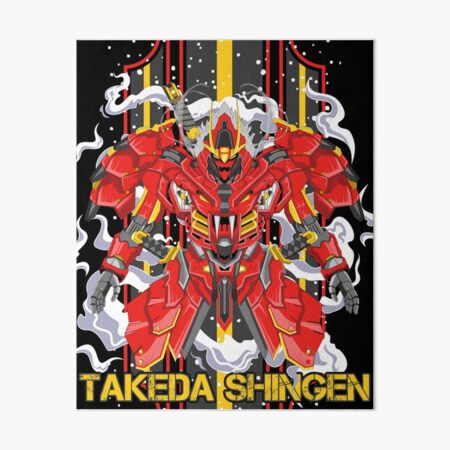 "Takeda Shingen Gundam" Art Board Print for Sale by VinLabs | Redbubble