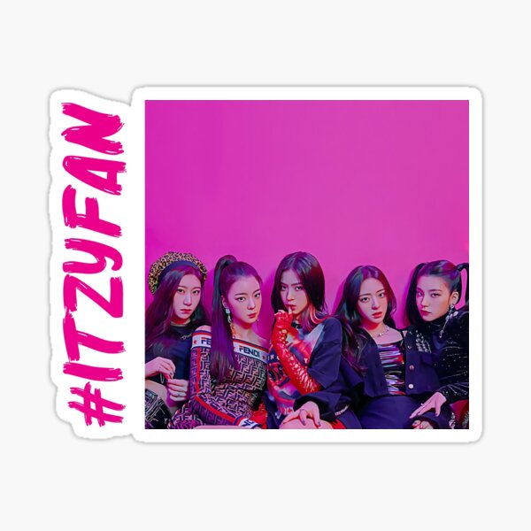 "Itzy Itzy Itzy Itzy Itzy Itzy" Sticker by iaactabased | Redbubble