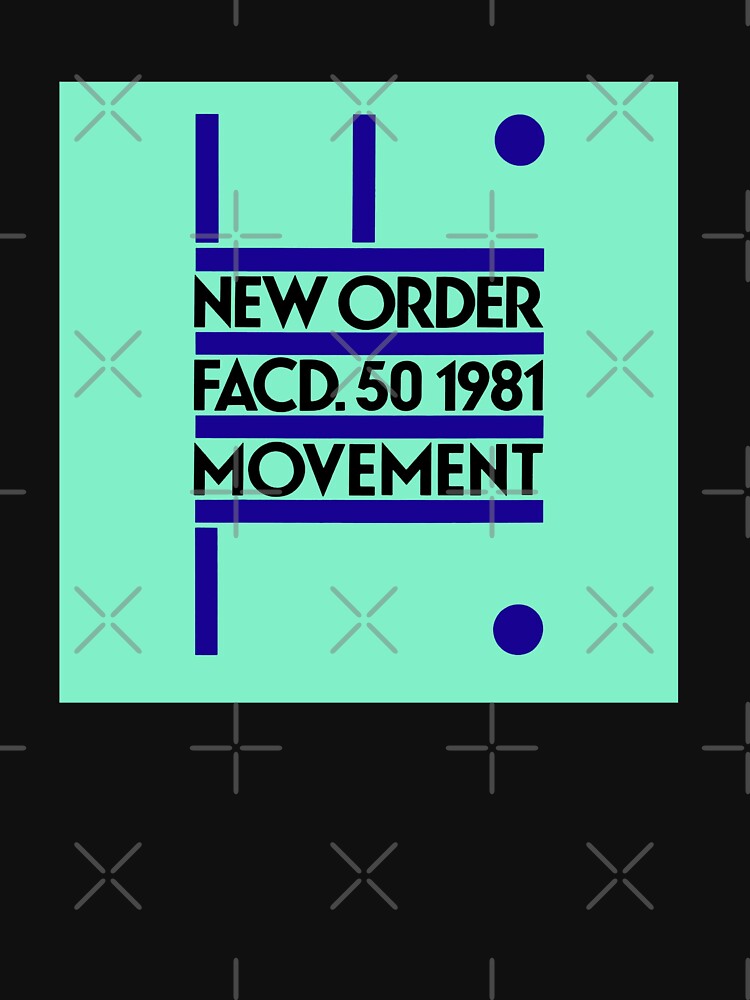 New Order Movement 2 Album Cover Essential T-Shirt sold by Martyna ...