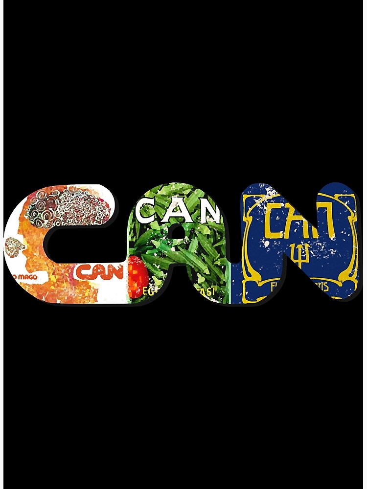 "Can Album Cover Logo " Poster for Sale by JohnWilson7239 | Redbubble