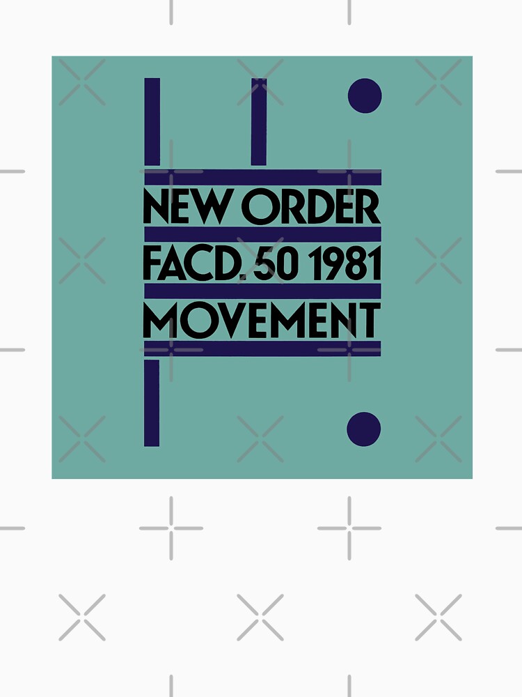 "New Order Movement 1 Album Cover" Essential T-Shirt for Sale by ...