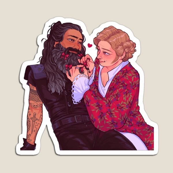 "Stede Bonnet and ed teach girly love" Magnet by DellyuiShop | Redbubble