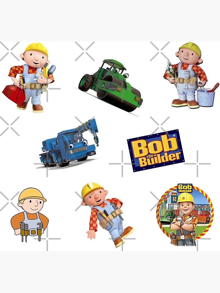"Bob The Builder pack of stickers" Poster for Sale by YourFavouriteSI ...