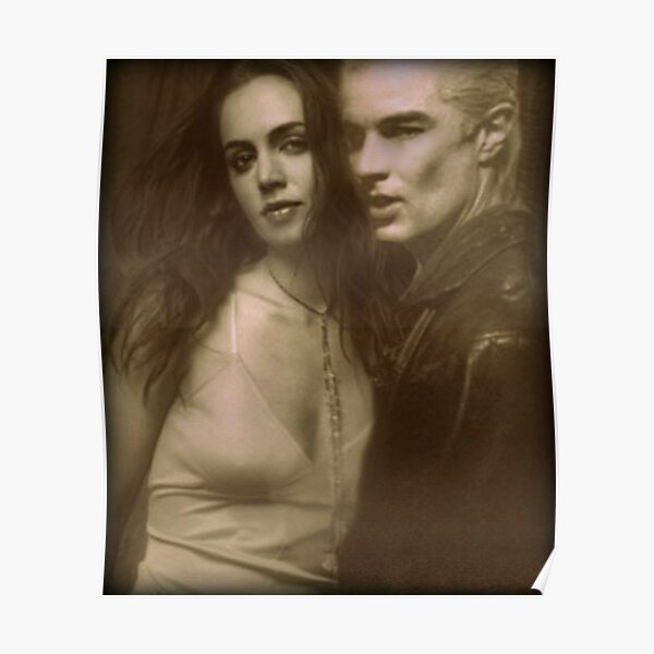 "Spike and Faith Lehane" Poster for Sale by SarahJAG | Redbubble
