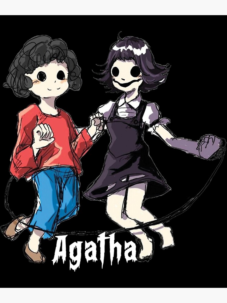 Dark Deception Agatha Poster For Sale By Zendevils Redbubble
